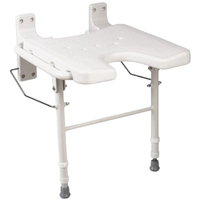 BATHING CHAIRS: Shower Seat wall mount/ U-cut out